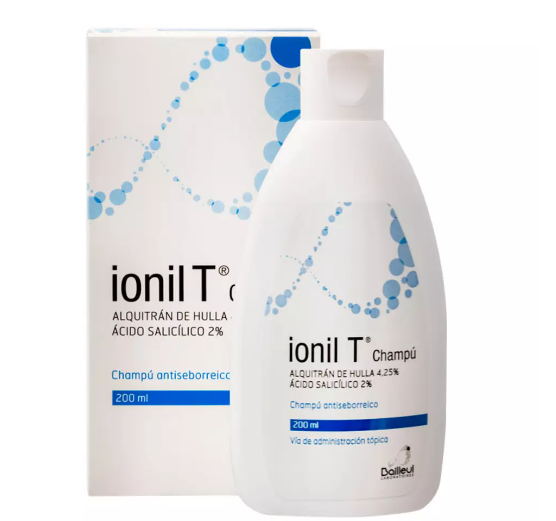 IONIL T SHAMPOO FRASCO 200 ML (ACIDO SALICILICO+BREA DE HULLA ...