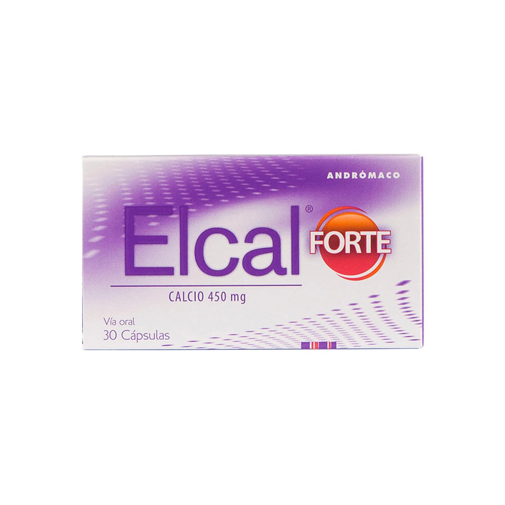 ELCAL FORTE X 30 CAPS (CALCIO 450 MG) | Farmazon-Farmacia On Line Líder ...